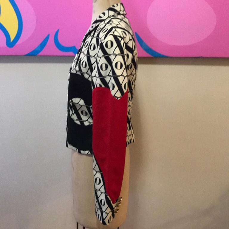 Moschino Cheap and Chic XO Love Jacket For Sale at 1stDibs