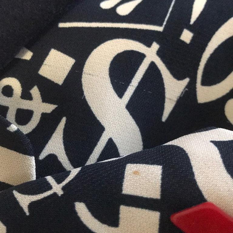 Moschino Cheap Chic Music Note Love Blazer For Sale at 1stDibs