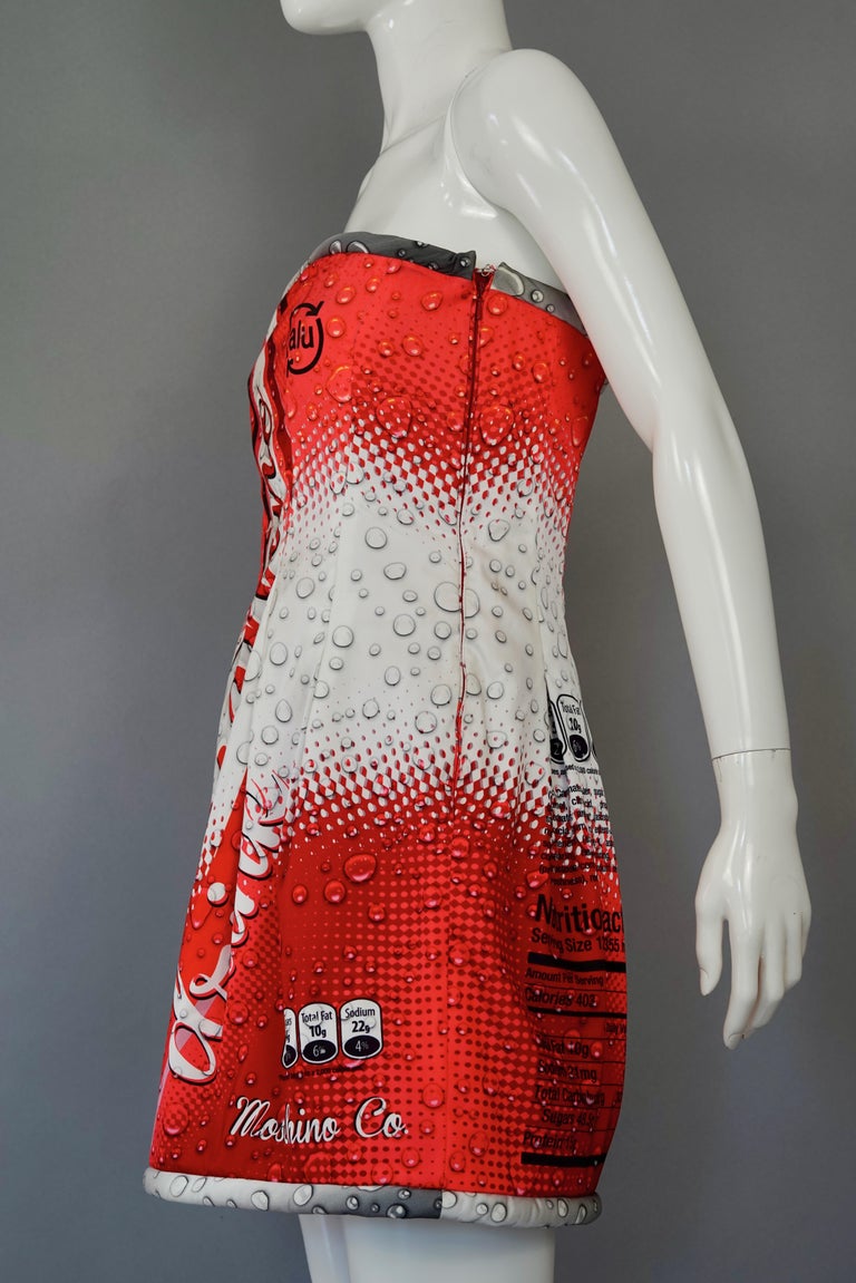 MOSCHINO COUTURE Cola Bustier Dress For Sale at 1stDibs