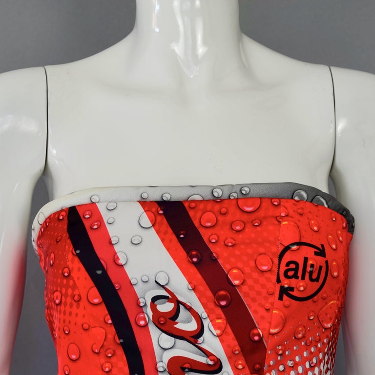 MOSCHINO COUTURE Cola Bustier Dress For Sale at 1stDibs