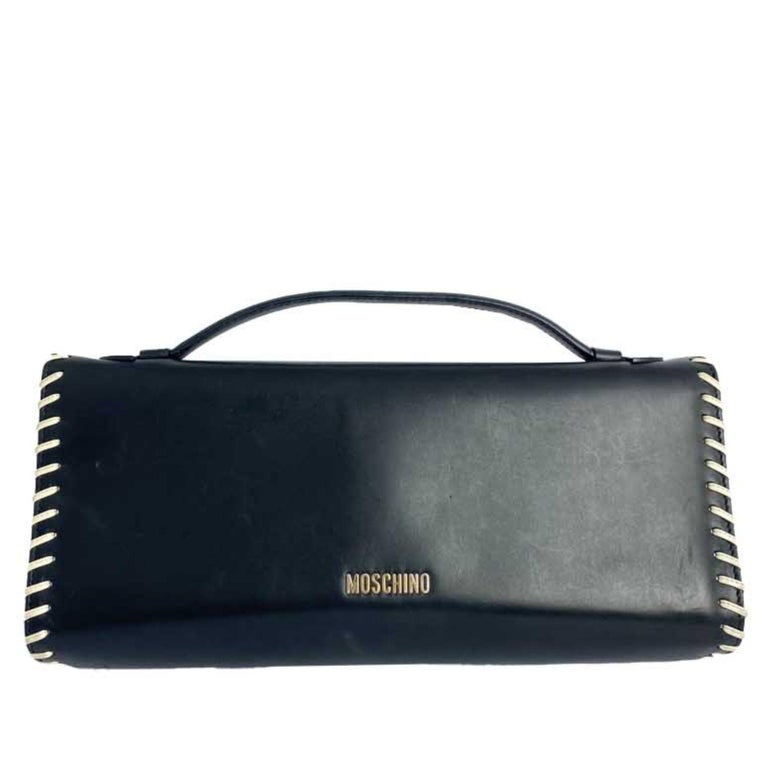 Moschino Hear Horse-Bit Handle Bag For Sale at 1stDibs