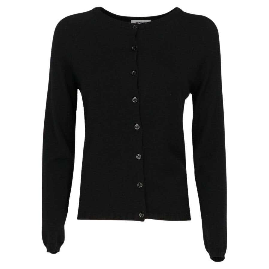 Black Wool Cardigan 225 For Sale On 1stdibs