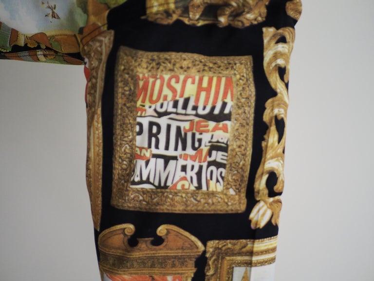 Moschino Vintage Iconic Frame shirt For Sale at 1stDibs
