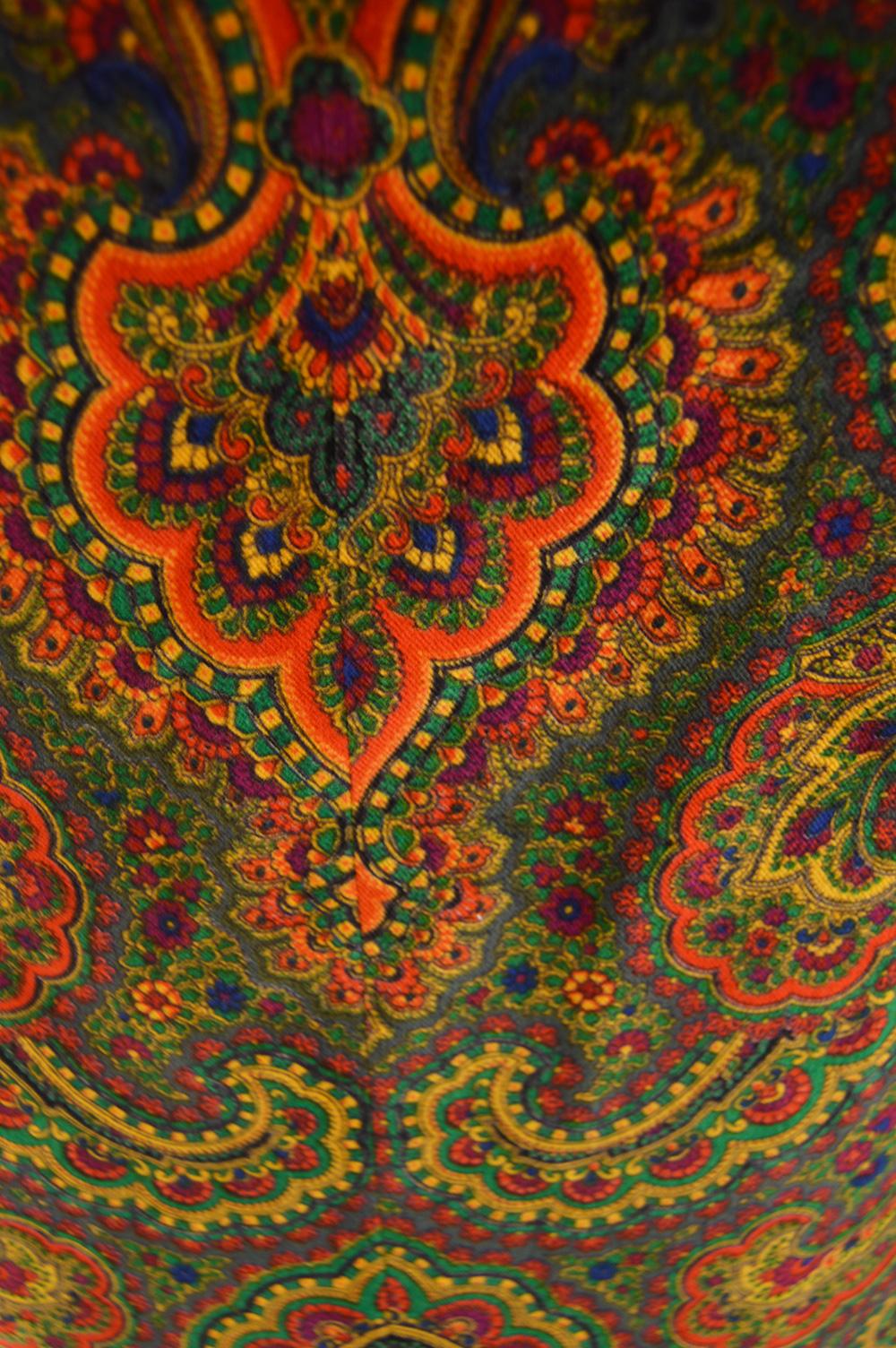 Moschino Vintage Men's Velvet Paisley Blazer Jacket, 1990s For Sale at ...