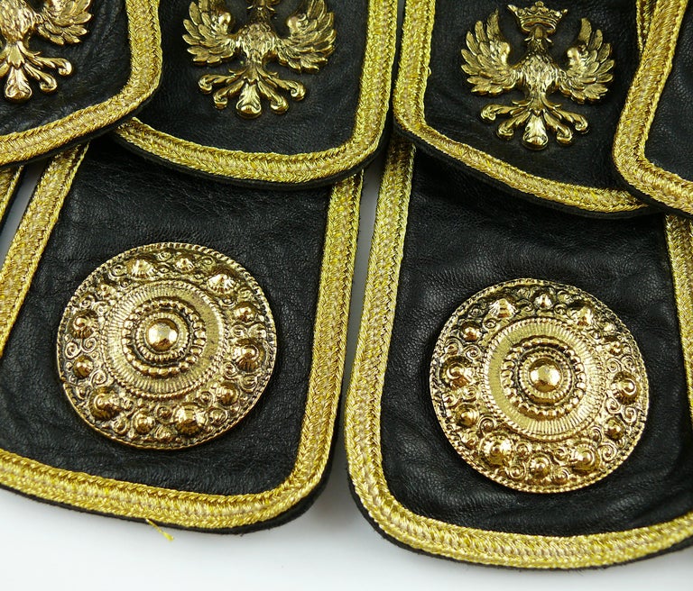Moschino Vintage Roman Centurion Soldier Corset Belt at 1stDibs