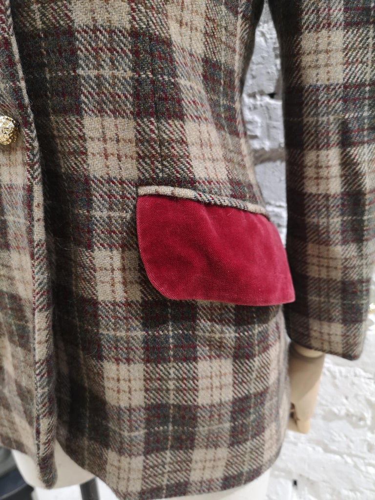 Moschino wool nuts jacket at 1stDibs