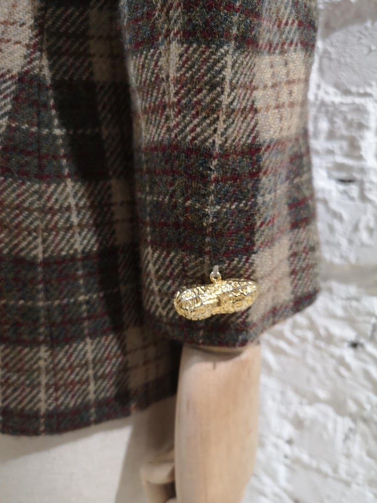 Moschino wool nuts jacket at 1stDibs