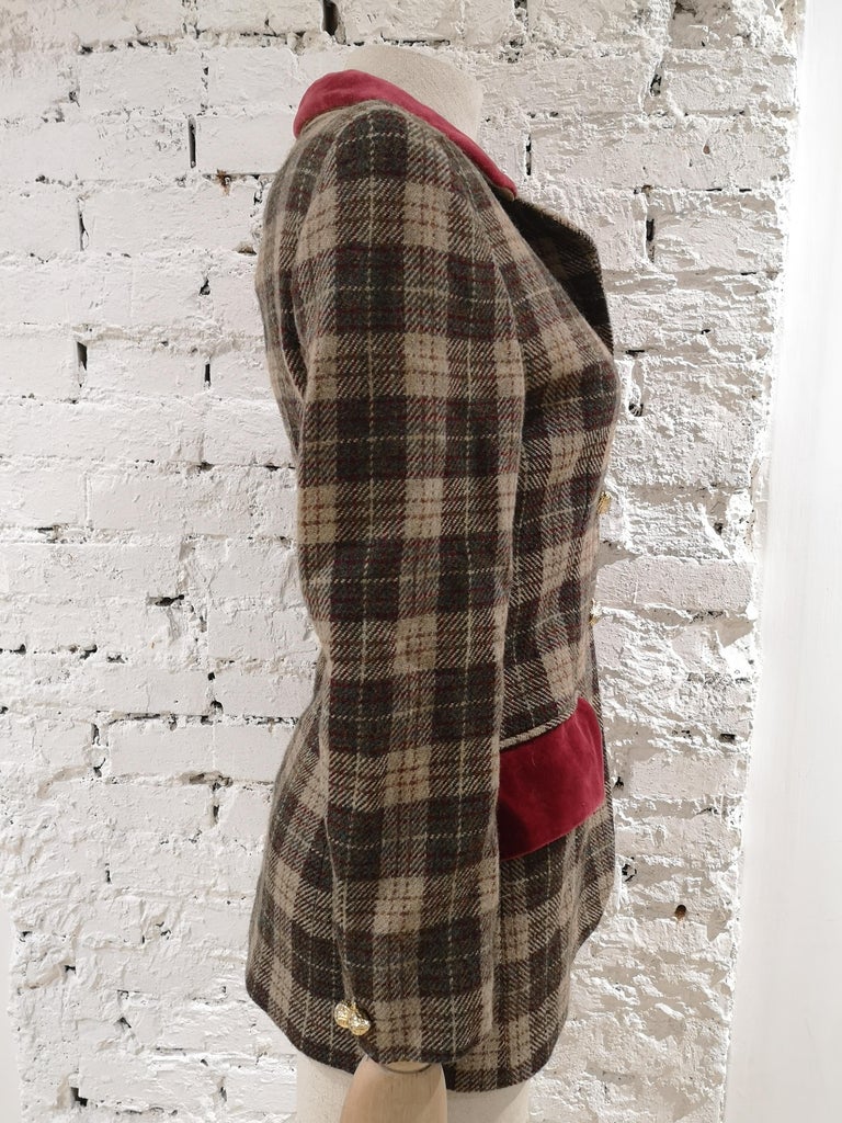 Moschino wool nuts jacket at 1stDibs