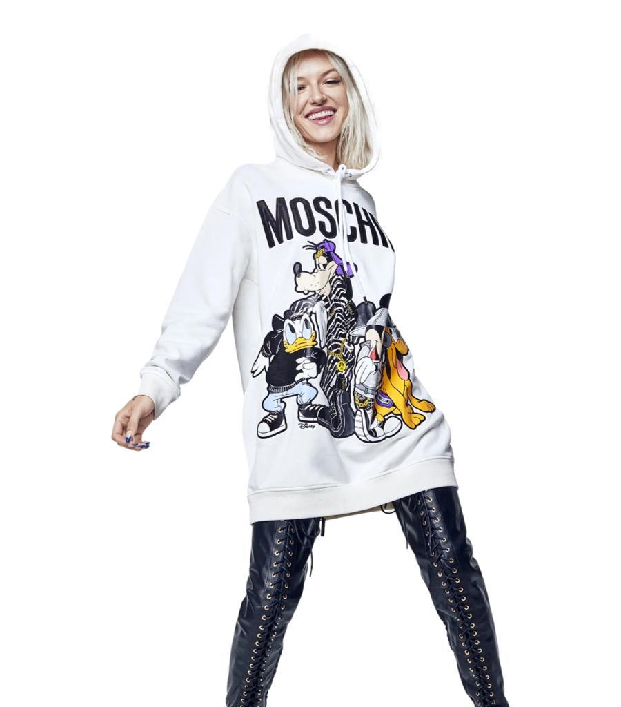 Moschino x H&M Disney Hoodie/Dress Ltd edition collaboration For Sale ...