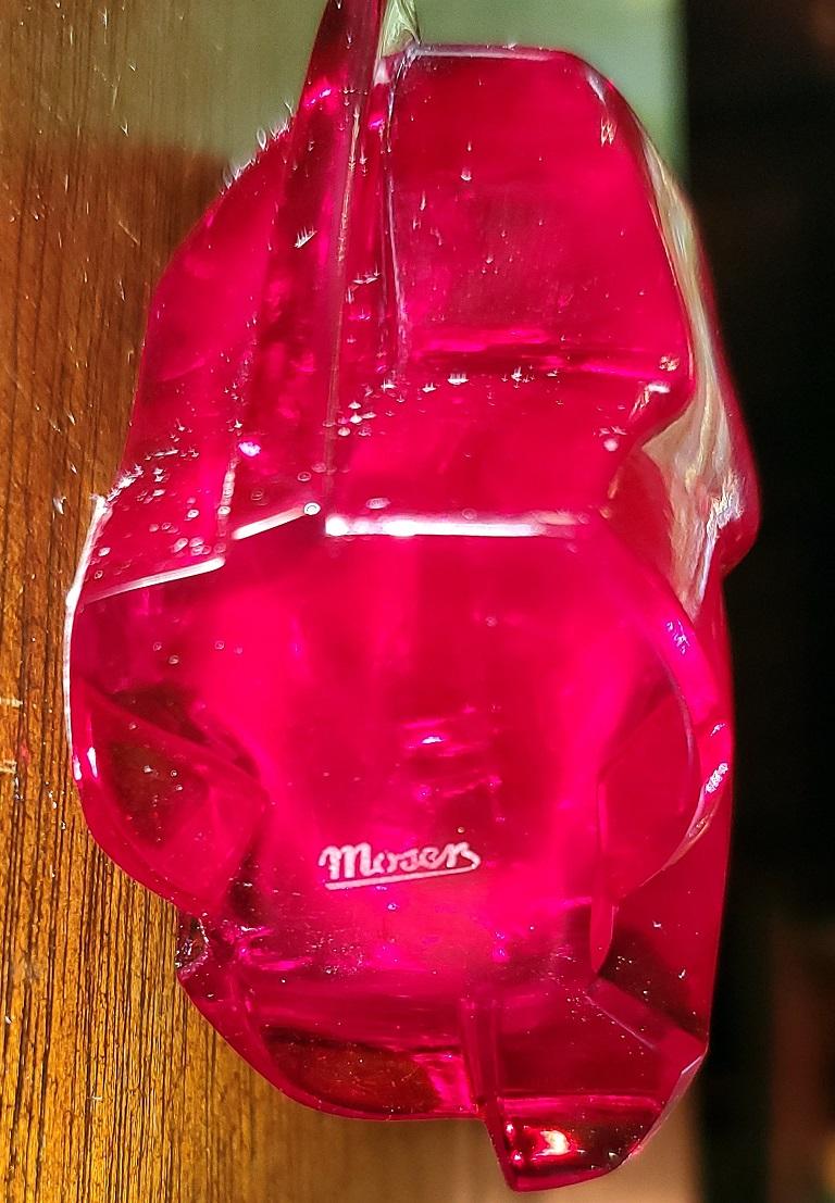 Moser Bohemian Glass Monkeys For Sale at 1stDibs