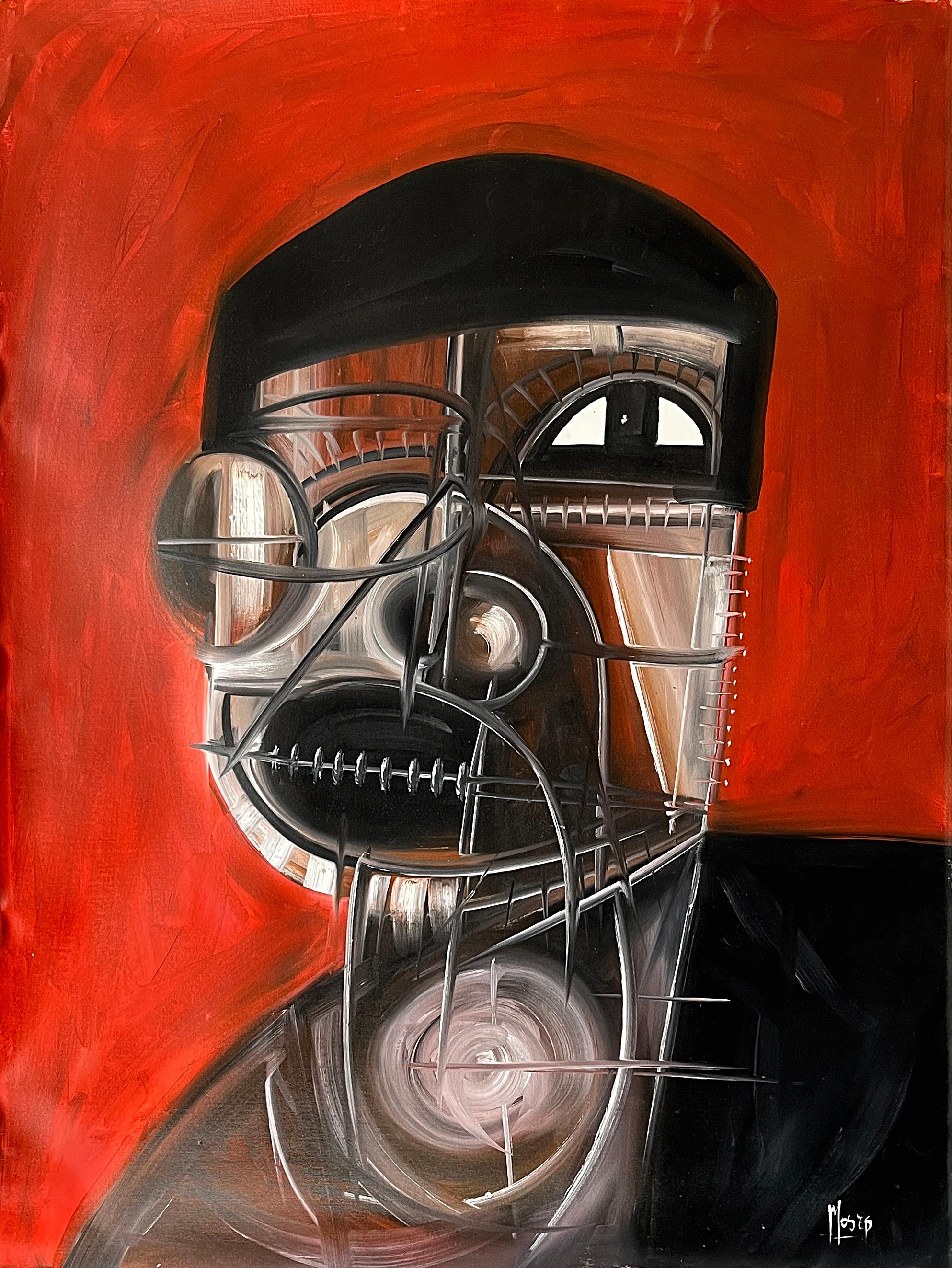 Edward Povey - “A Woman in a Landscape” Dark Green Toned Surrealist ...