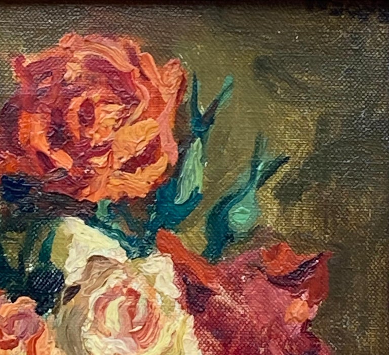 Moses Soyer - “Bouquet of Roses” For Sale at 1stDibs