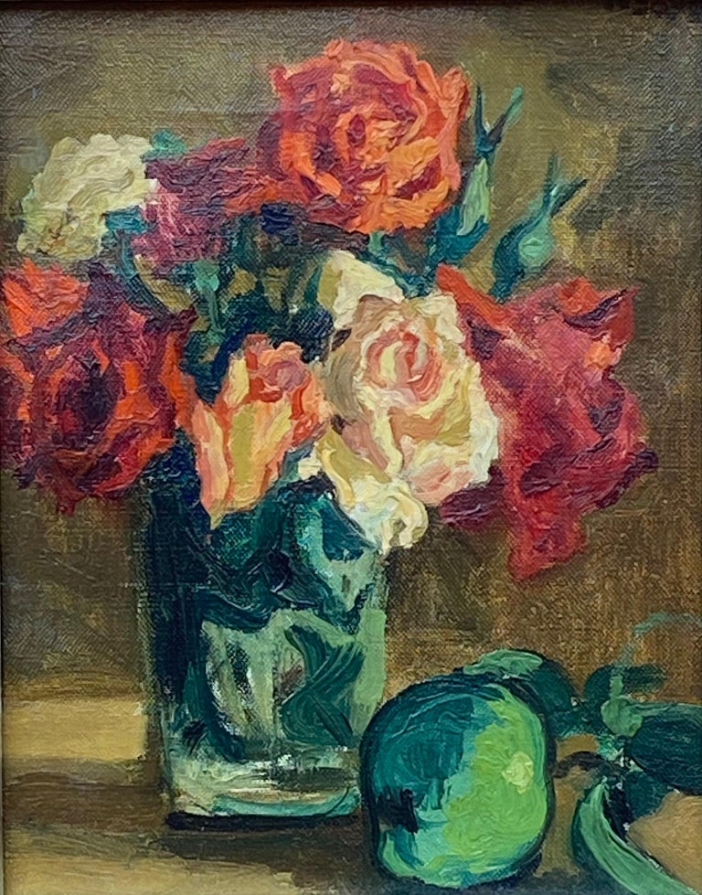 Moses Soyer - “Bouquet of Roses” For Sale at 1stDibs