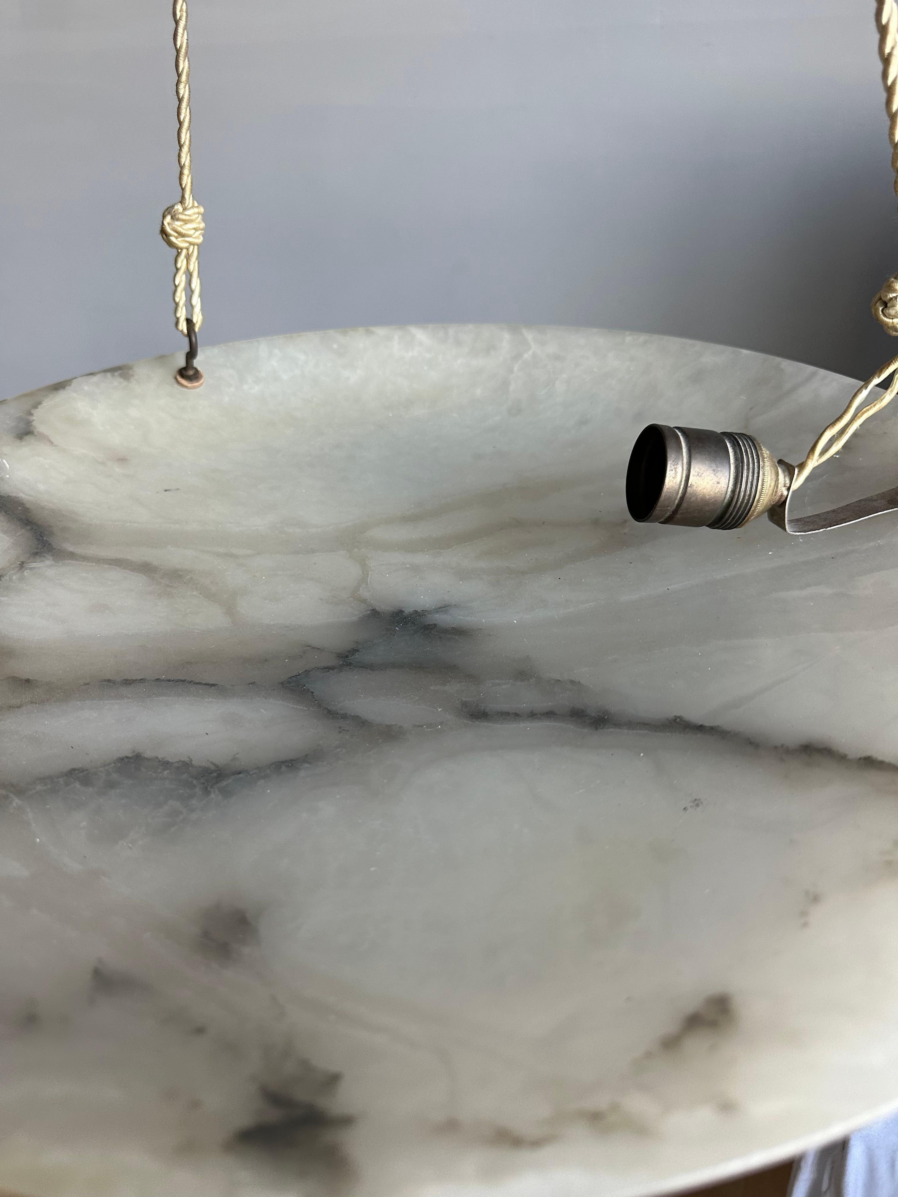 Most Beautiful Antique Flush Mount / Pendant with Stunning Flat ...