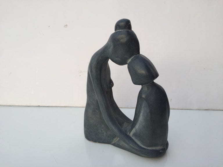 Mother and Child Sculpture For Sale at 1stDibs