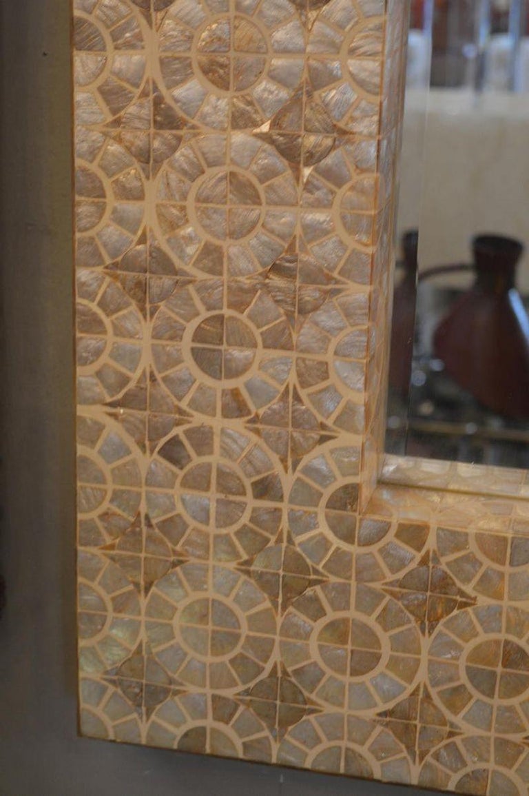 Mother of Pearl Mirror For Sale at 1stDibs