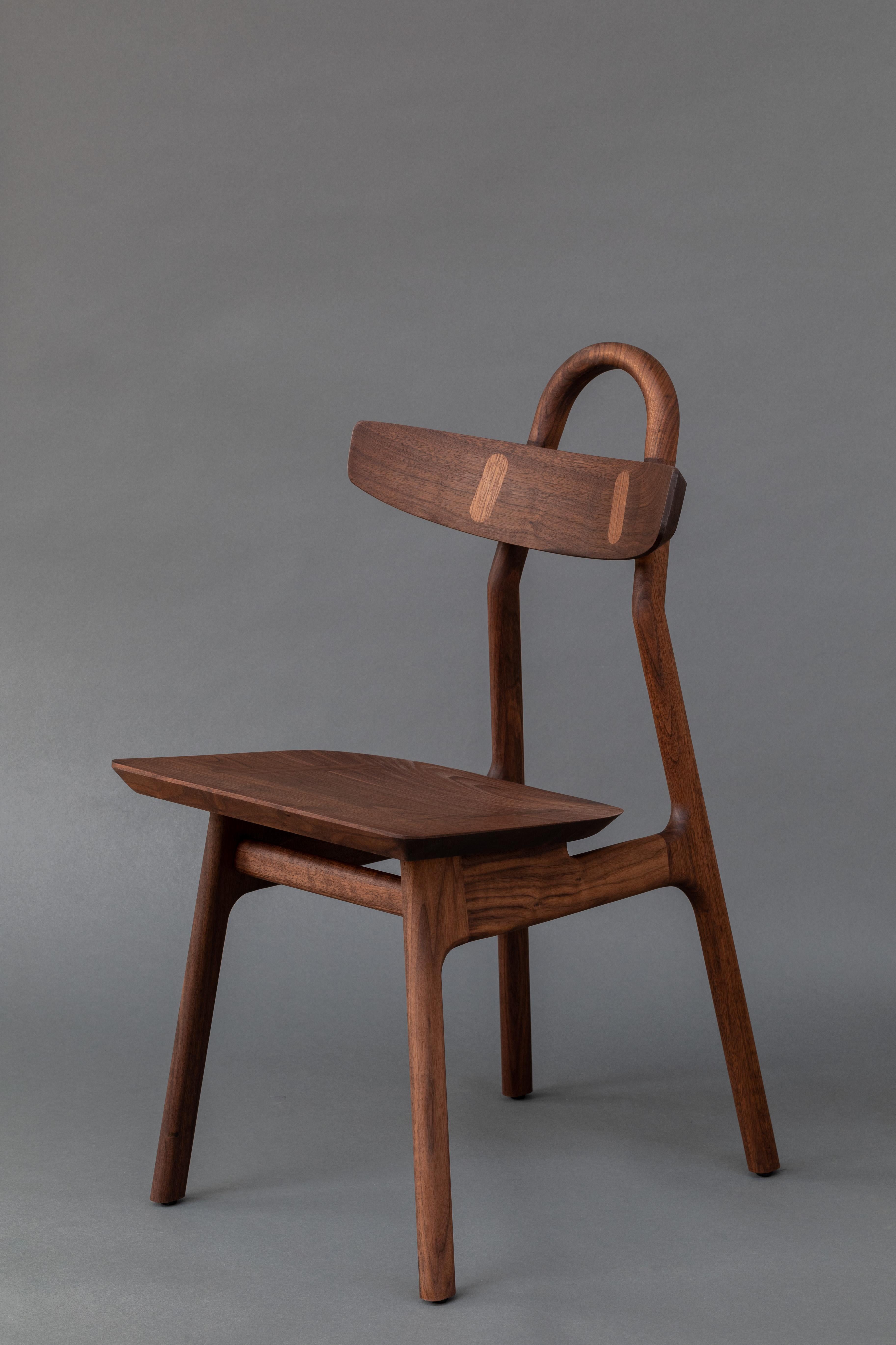 Moto Chair - Walnut For Sale at 1stDibs