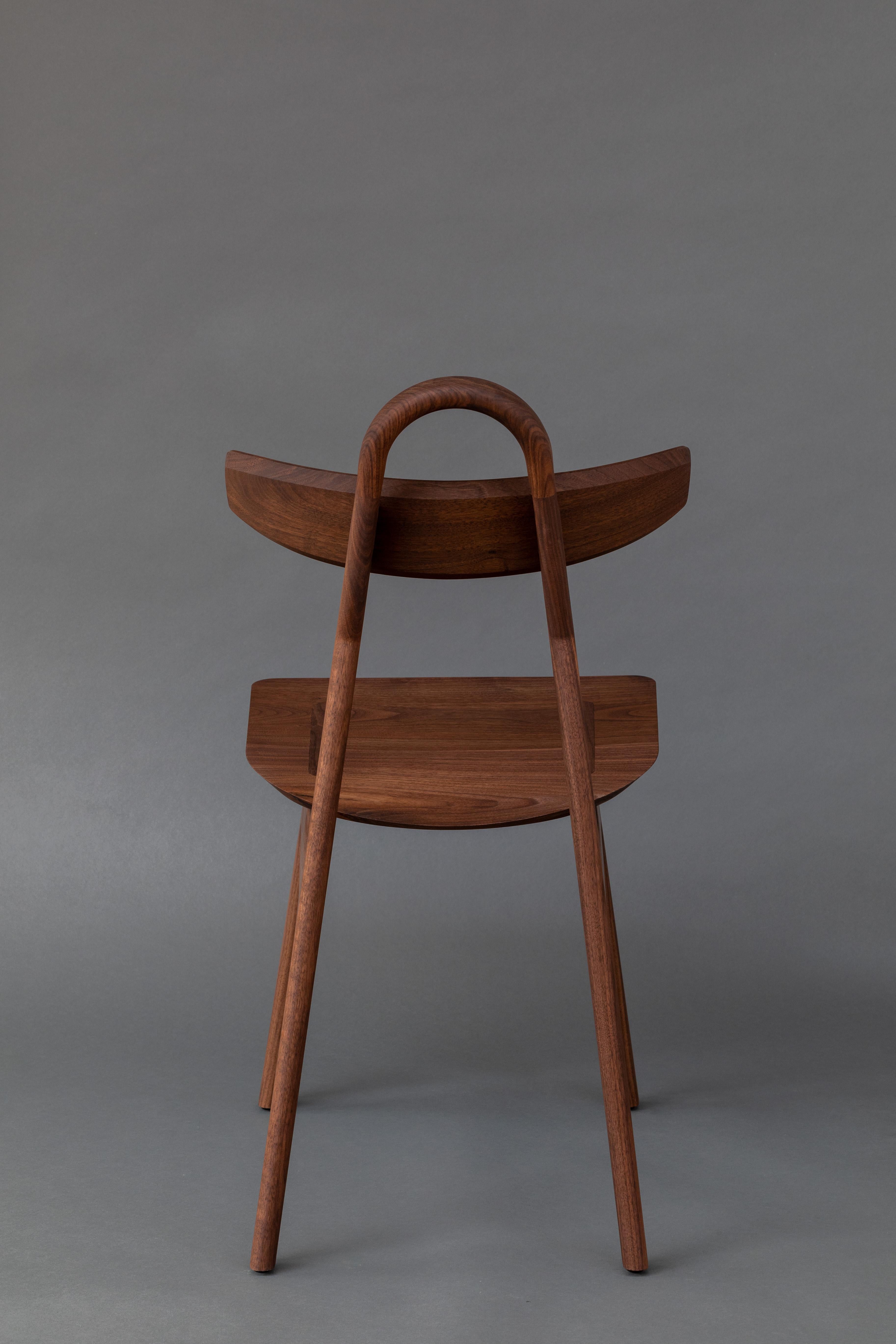 Moto Chair - Walnut For Sale at 1stDibs