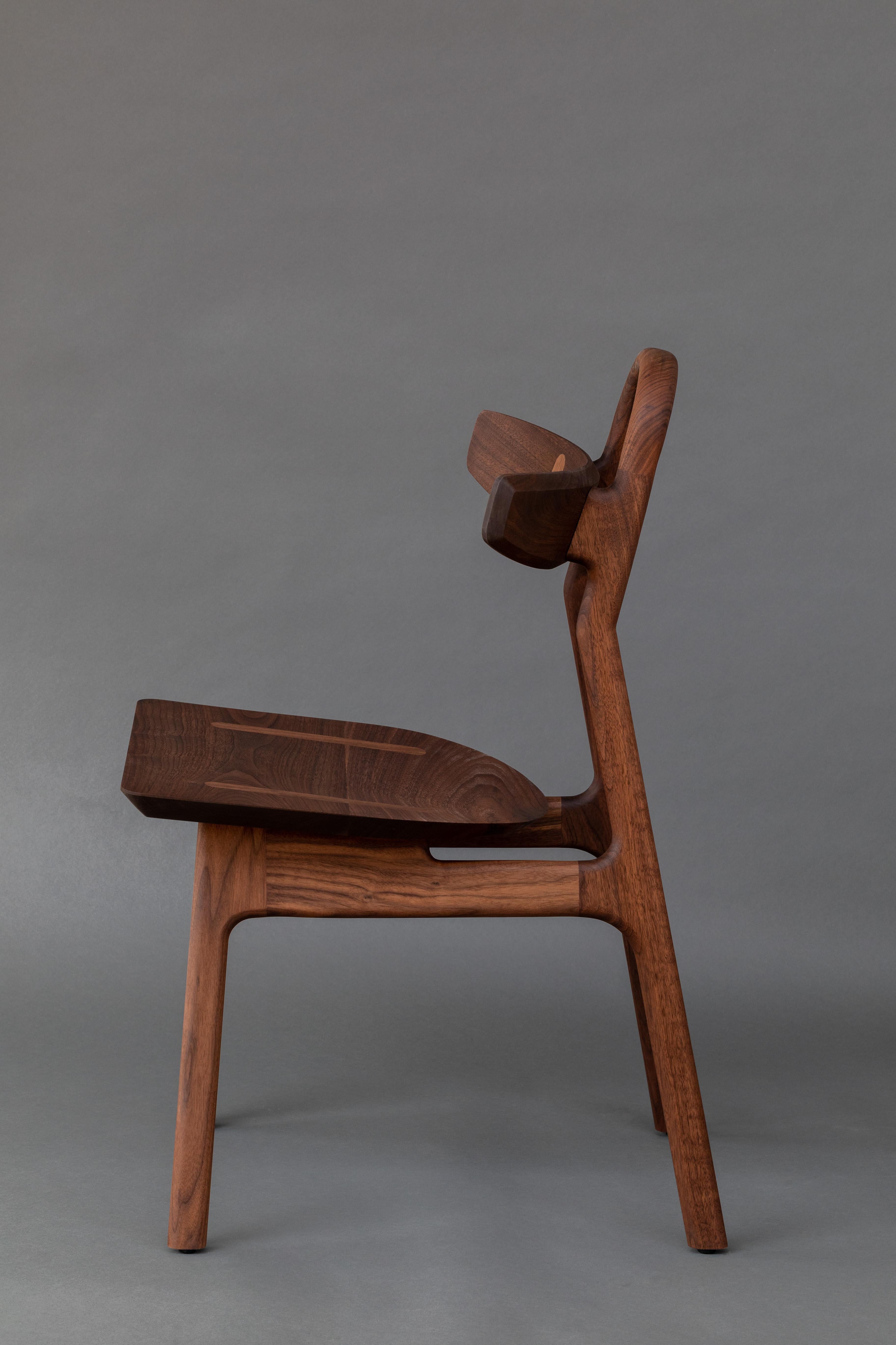 Moto Chair - Walnut For Sale at 1stDibs