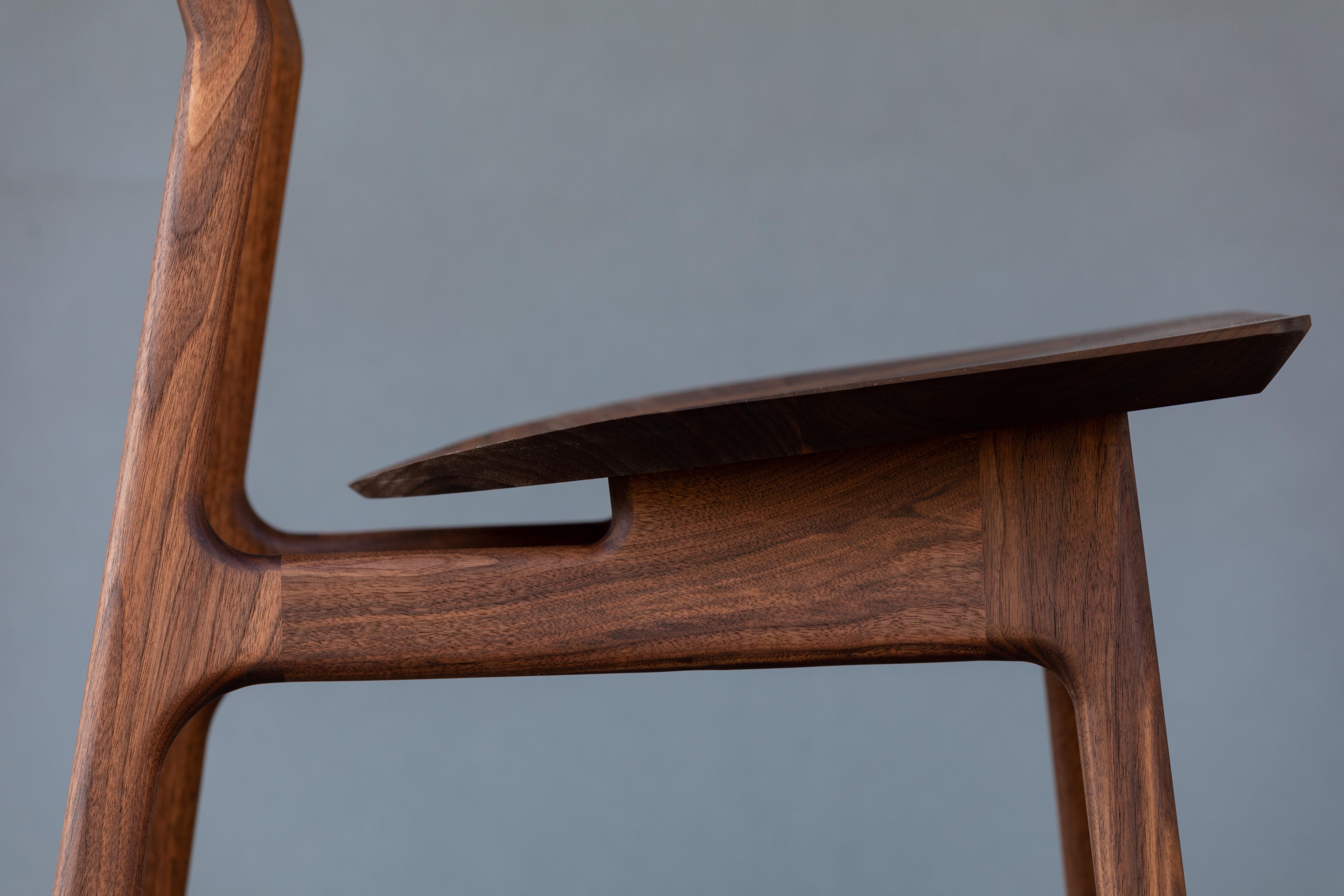 Moto Chair - Walnut For Sale at 1stDibs