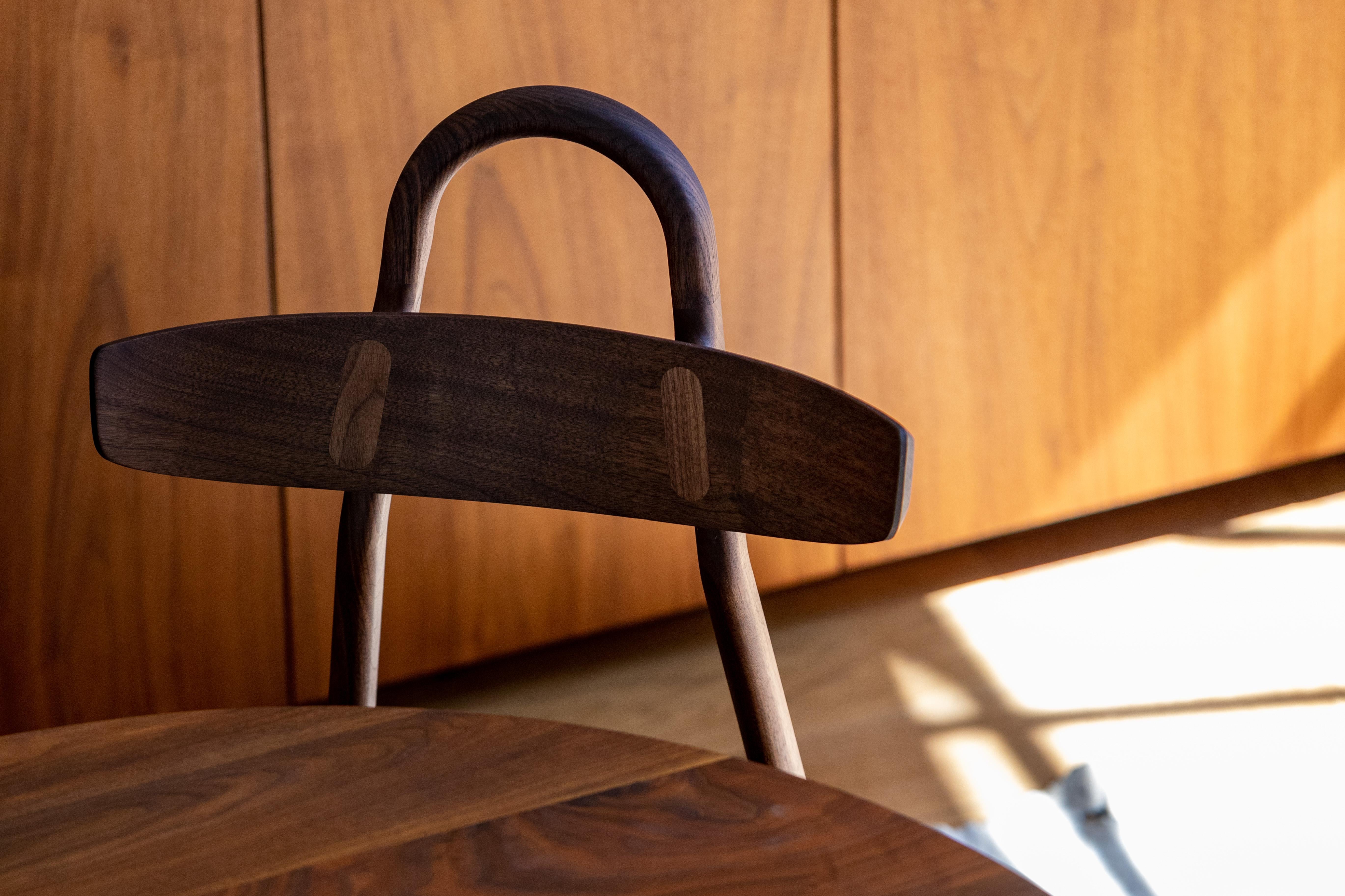 Moto Chair - Walnut For Sale at 1stDibs