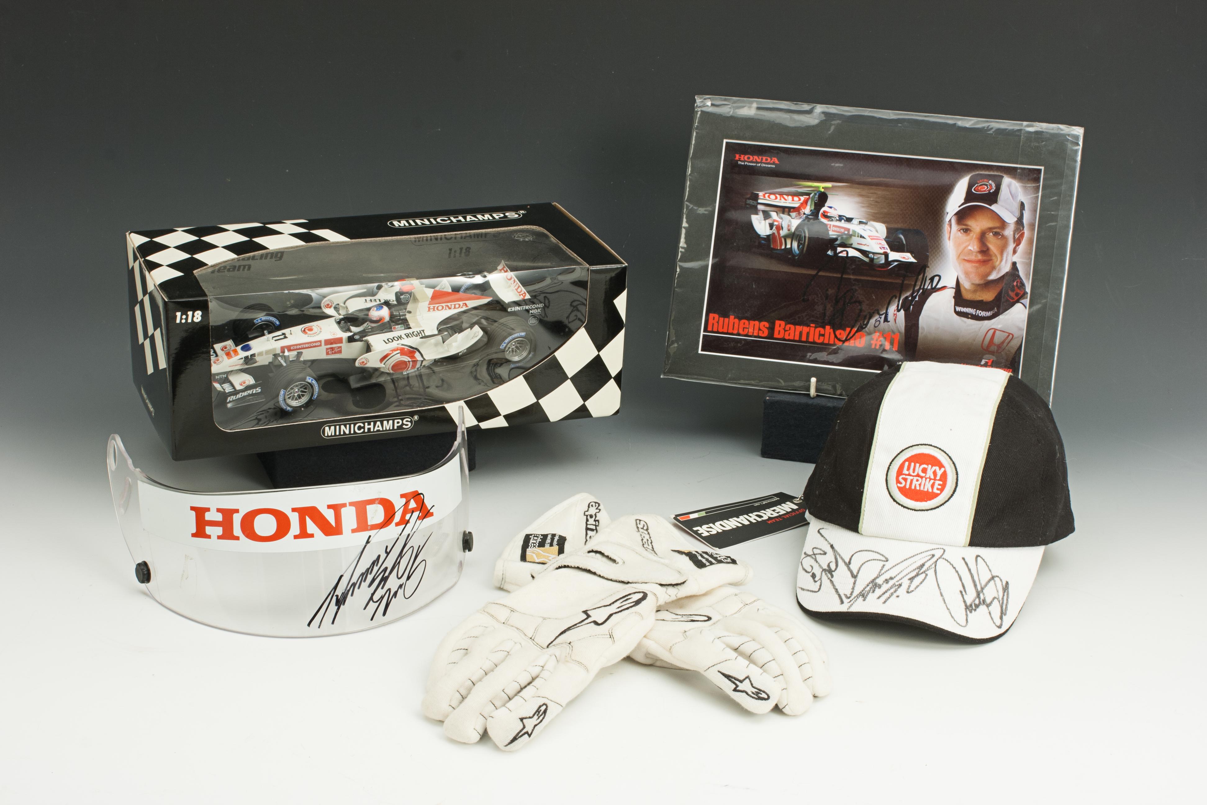 Motor Racing, Bar Honda F1 Signed Memorabilia For Sale at 1stDibs | f1 ...