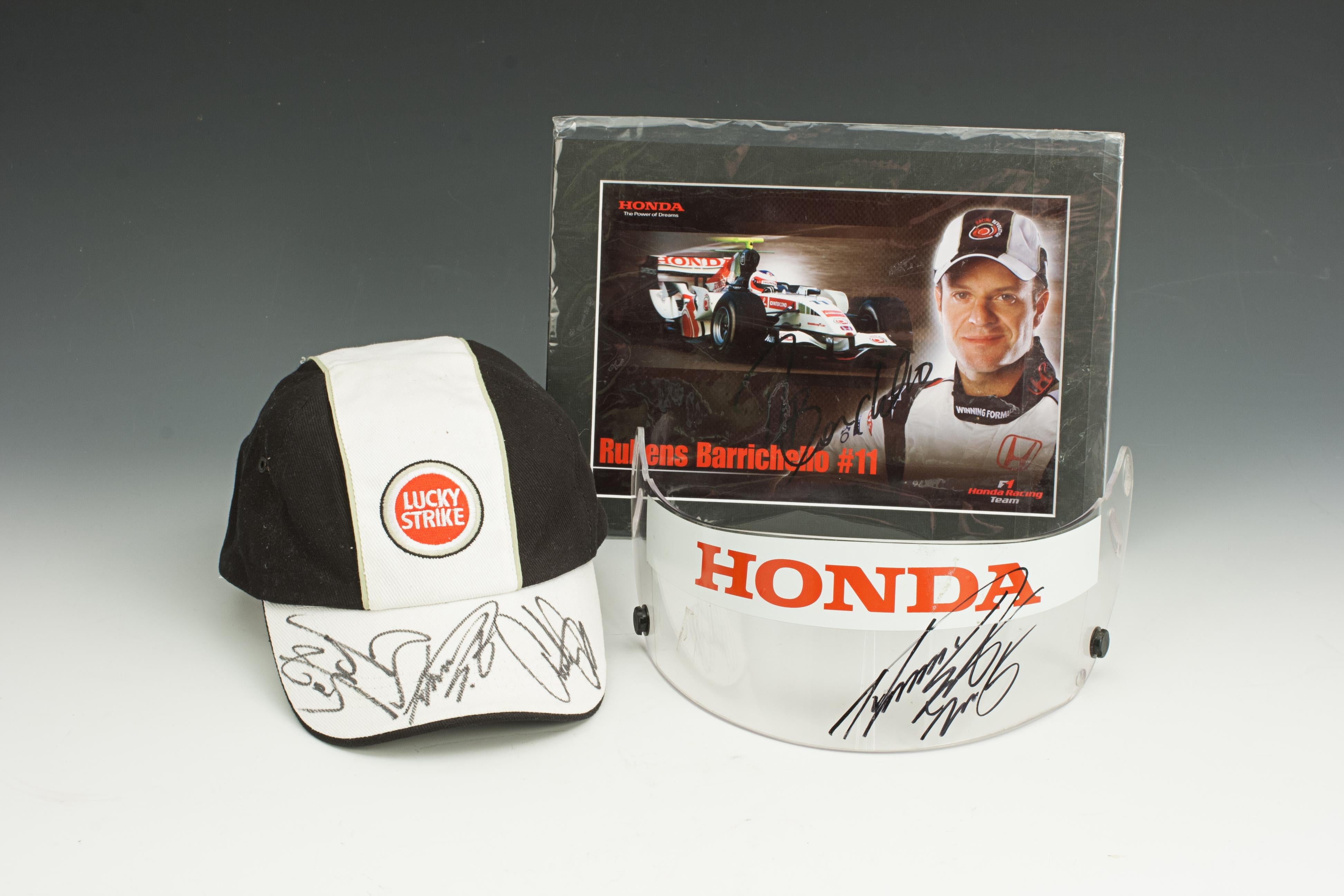 Motor Racing, Bar Honda F1 Signed Memorabilia For Sale at 1stDibs | f1 ...