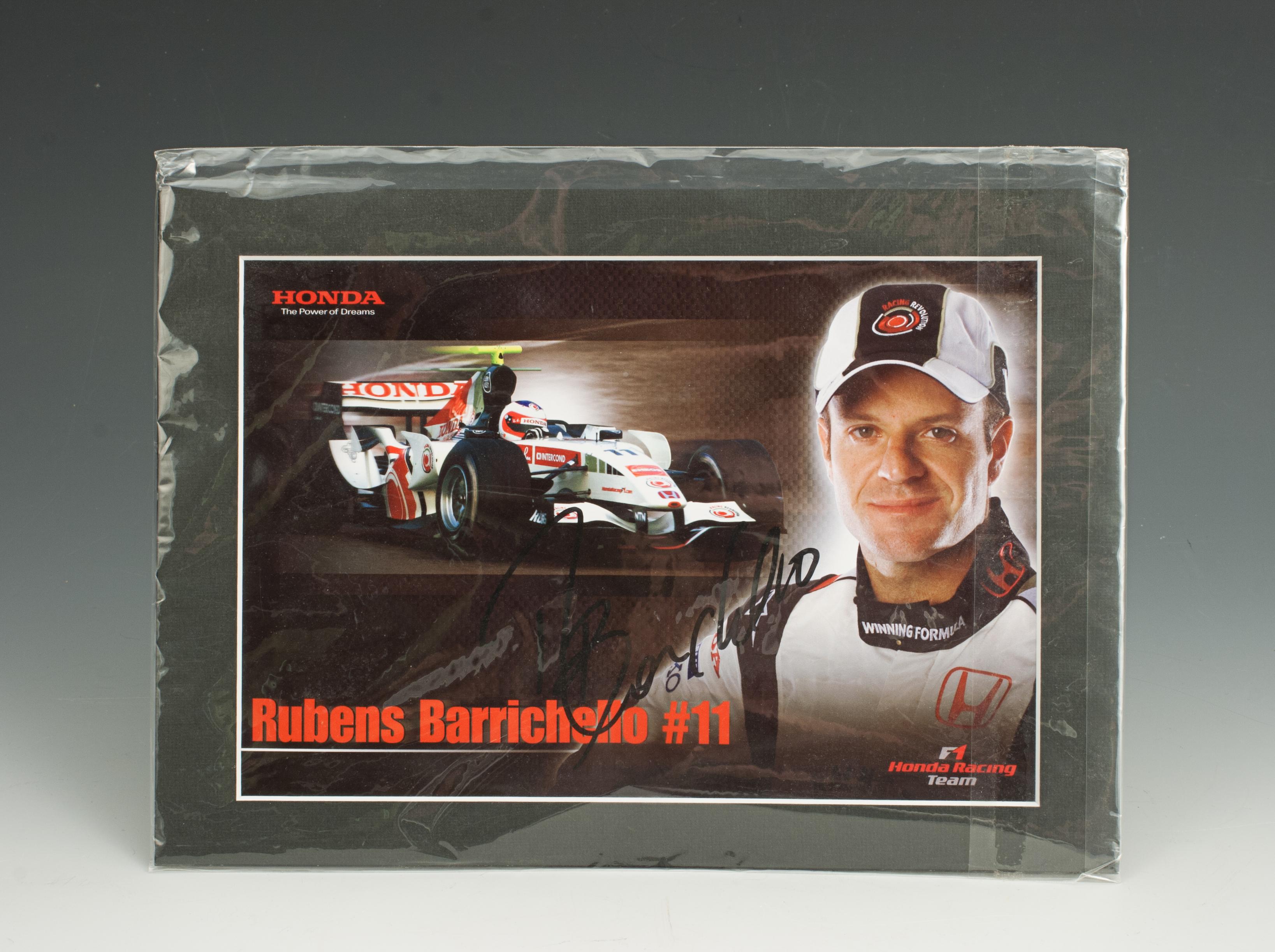 Motor Racing, Bar Honda F1 Signed Memorabilia For Sale at 1stDibs | f1 ...