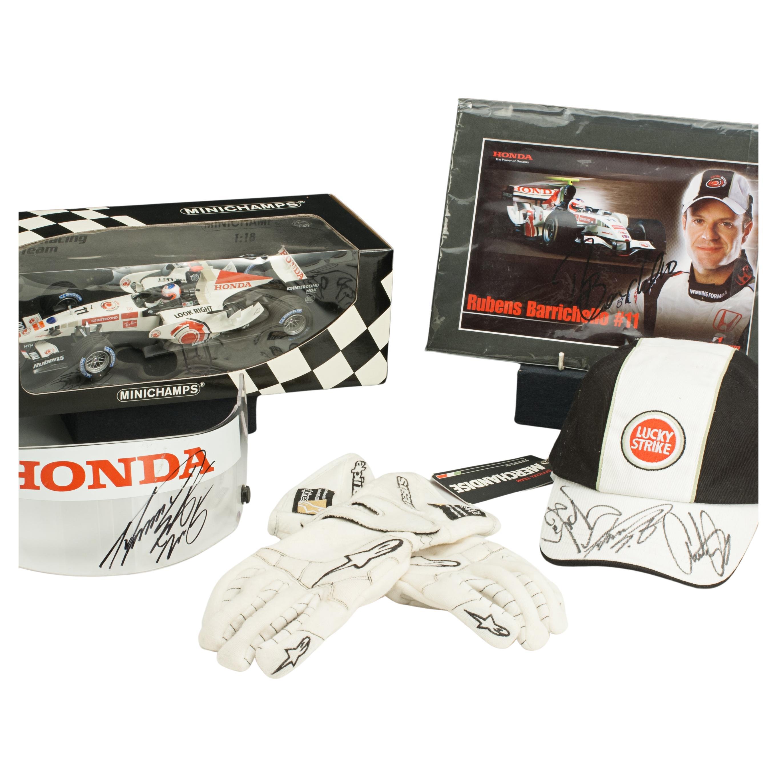 Motor Racing, Bar Honda F1 Signed Memorabilia For Sale at 1stDibs | f1 ...