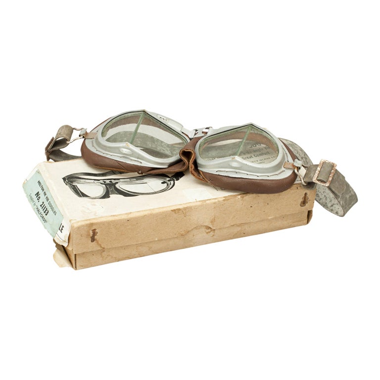 Motorcycle, Motoring Goggles Melton Mk. Viii Goggles in Original ...
