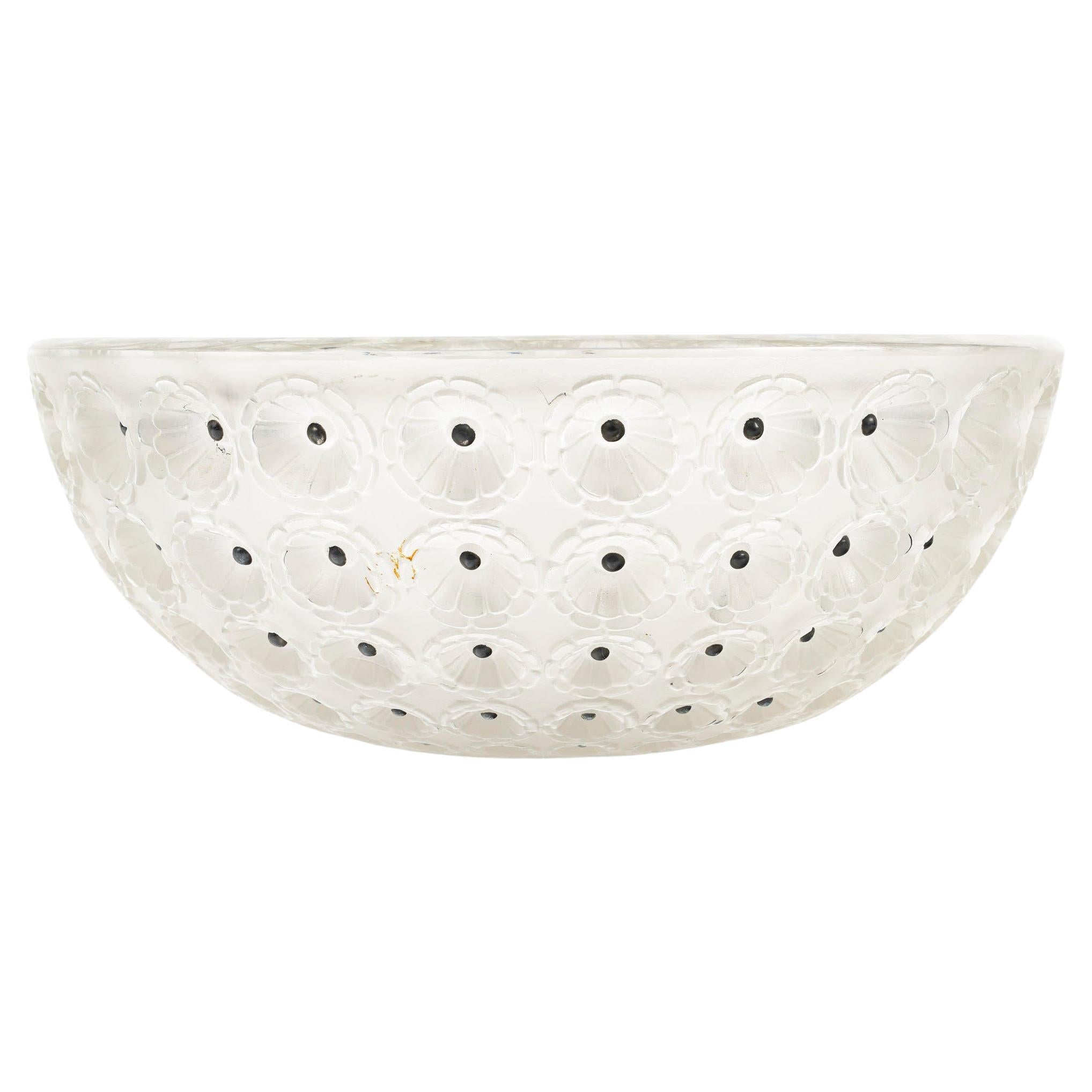 Moulded Glass Bowl by René Lalique, 1930, Art Deco Period. For Sale at ...