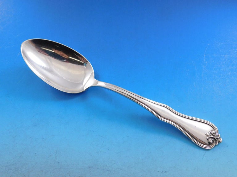 Mount Vernon by Watson Sterling Silver Flatware Set for 8 Service 53 ...