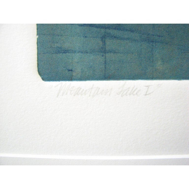 "Mountain Lake I" by Anne Raymond For Sale at 1stDibs