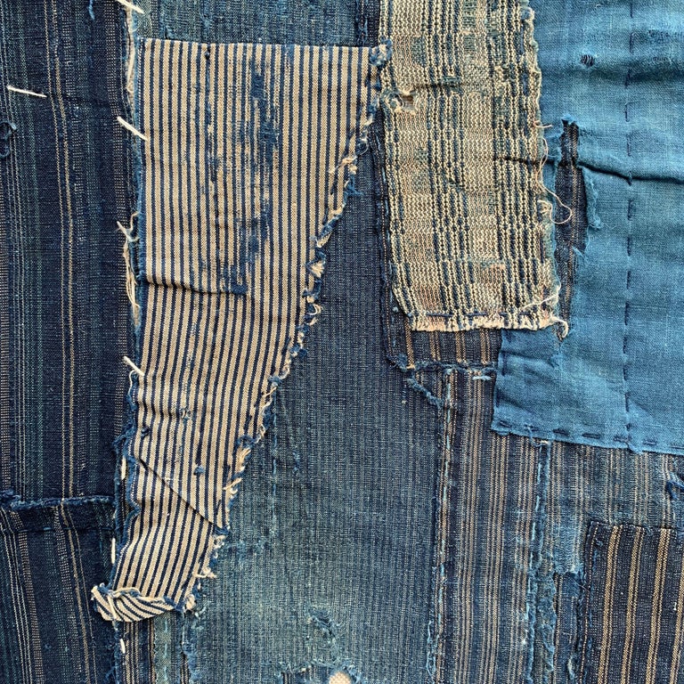 Mounted 19th Century Japanese Boro at 1stDibs