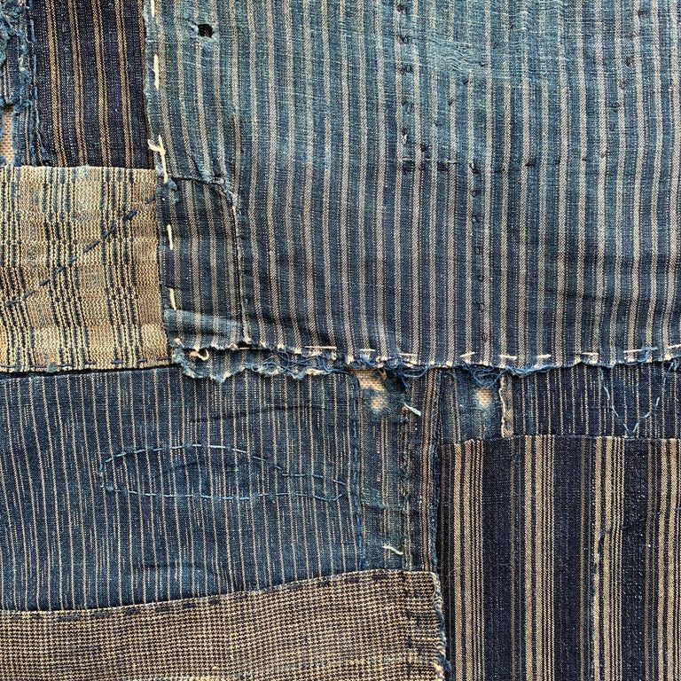 Mounted 19th Century Japanese Boro at 1stDibs