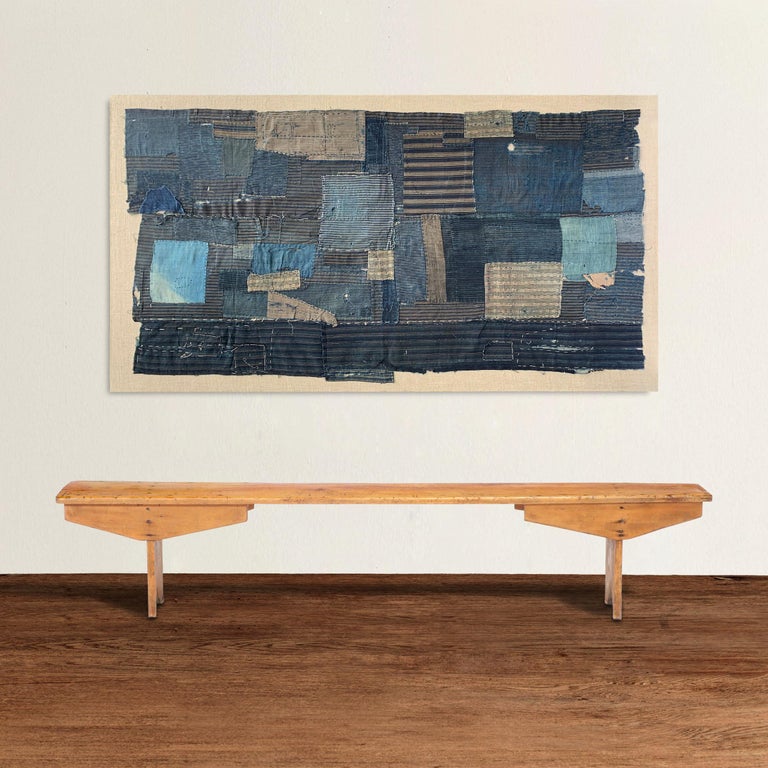 Mounted 19th Century Japanese Boro at 1stDibs