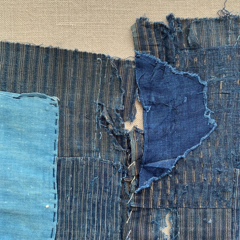 Mounted 19th Century Japanese Boro at 1stDibs