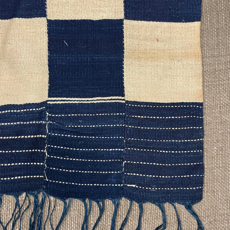 Mounted Early 20th Century Mende Country Cloth For Sale at 1stDibs