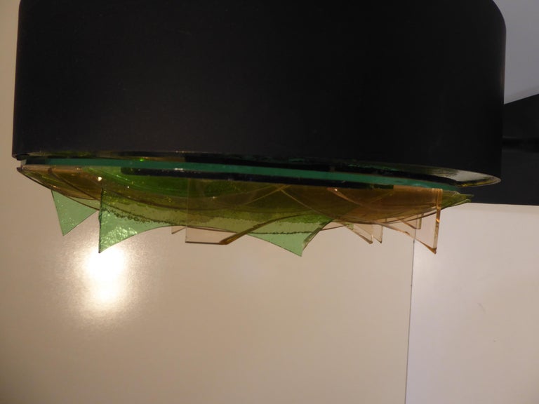 Mounted Glass Art Sculpture by British Columbia Artist Mary Filer For ...