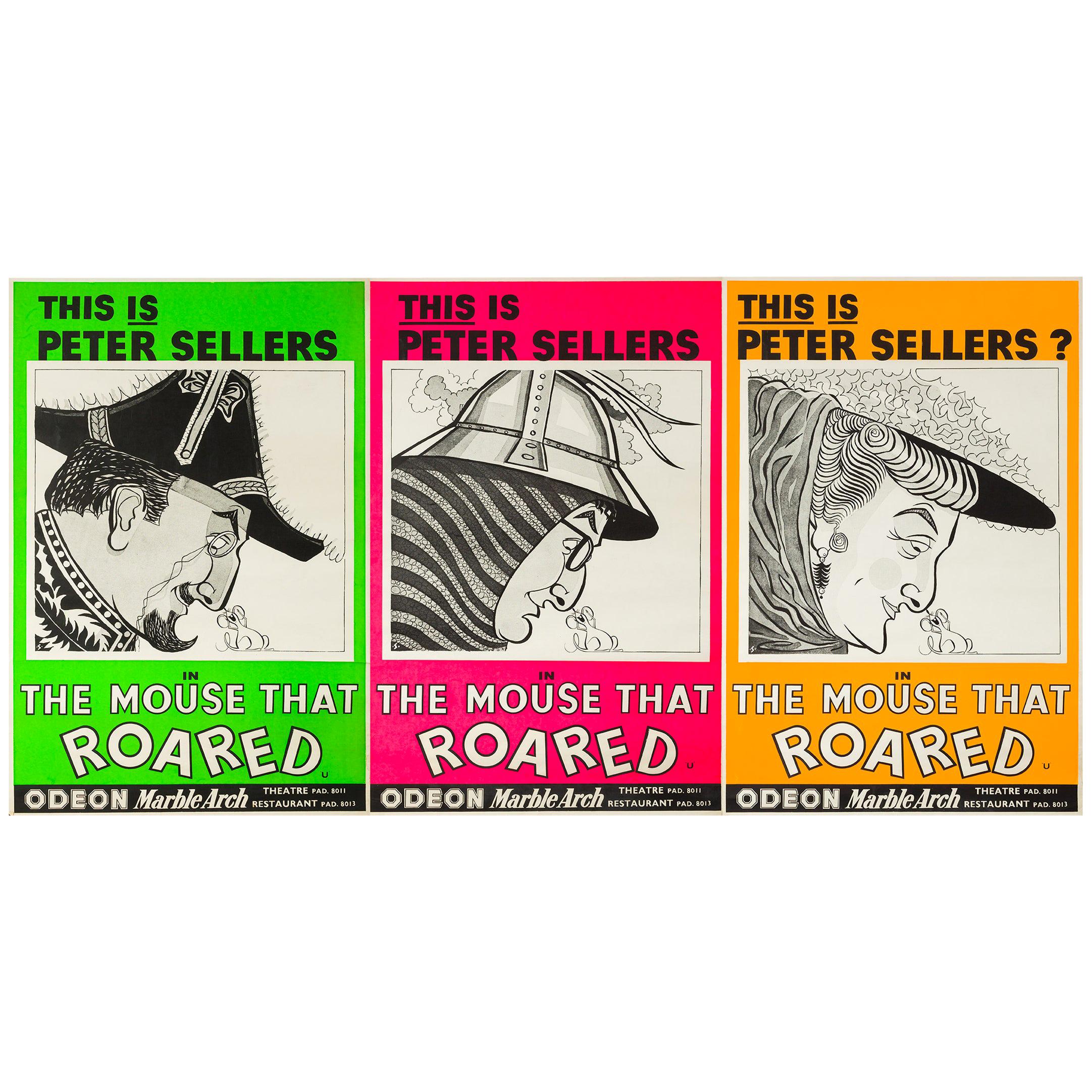 Mouse That Roared World Premiere Film Posters, John Stockle, 1959 at ...