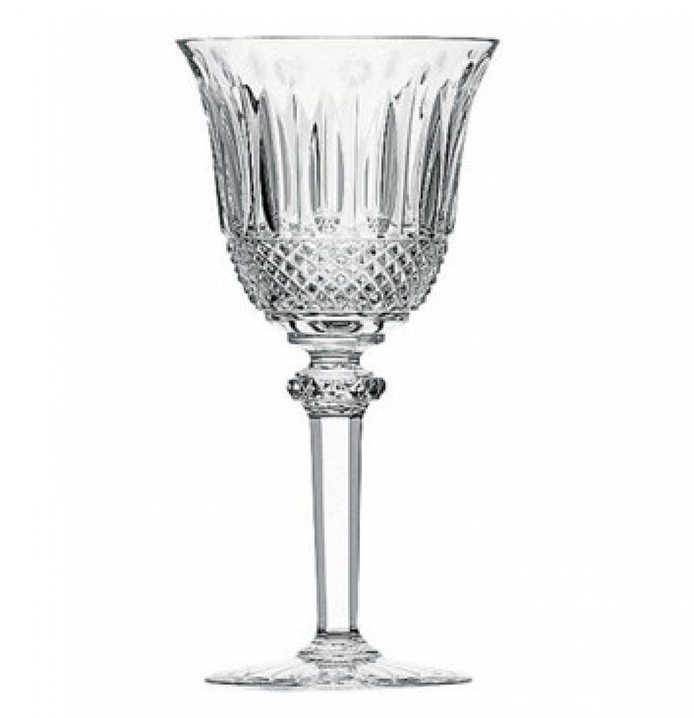 Mouth-Blown and Hand-Cut Set of 40 Crystal Glasses, Tommy Saint Louis ...