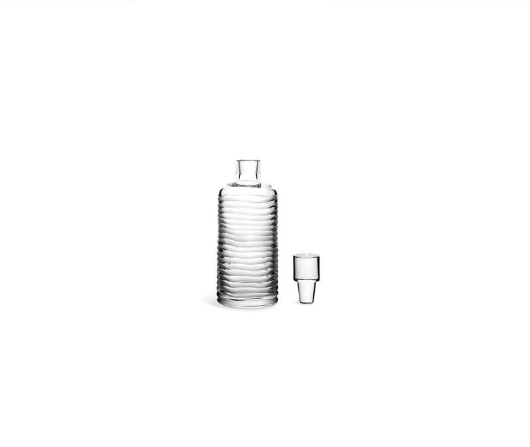 Cut Crystal Glass Barware Gift Set Decanter Carafe 2 Tumbler Crafted in ...
