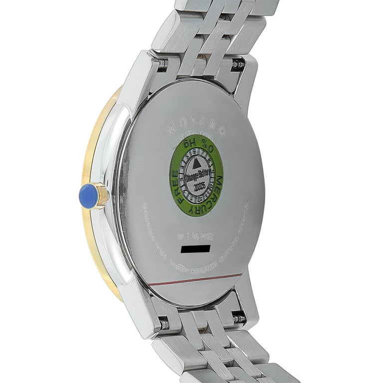 Movado Men's Museum Classic Black Dial Two-Tone Watch 0607200 at ...