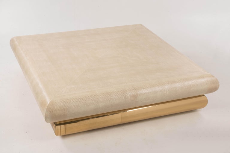 Movie Star Glamorous Monumental Mid Century Modern Coffee Table at 1stDibs
