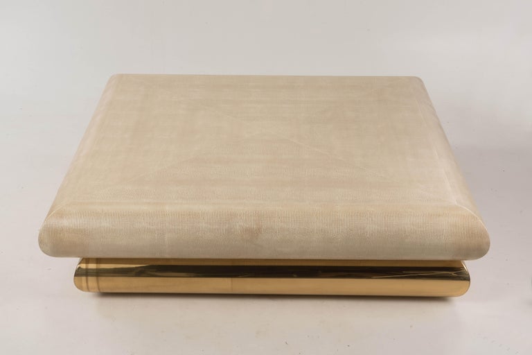 Movie Star Glamorous Monumental Mid Century Modern Coffee Table at 1stDibs