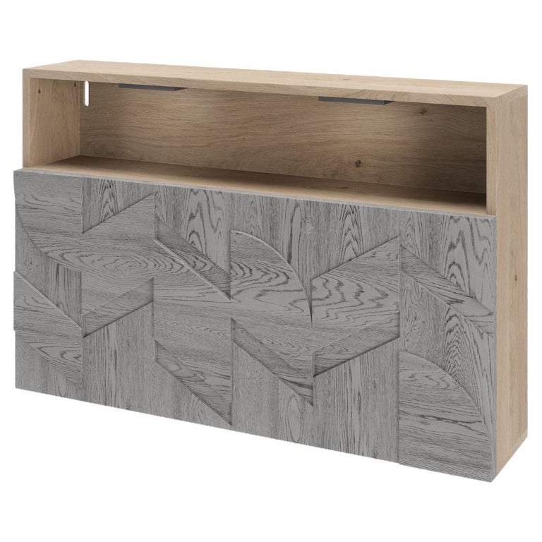 Mozaik Wall Desk Oak Veneer For Sale at 1stDibs