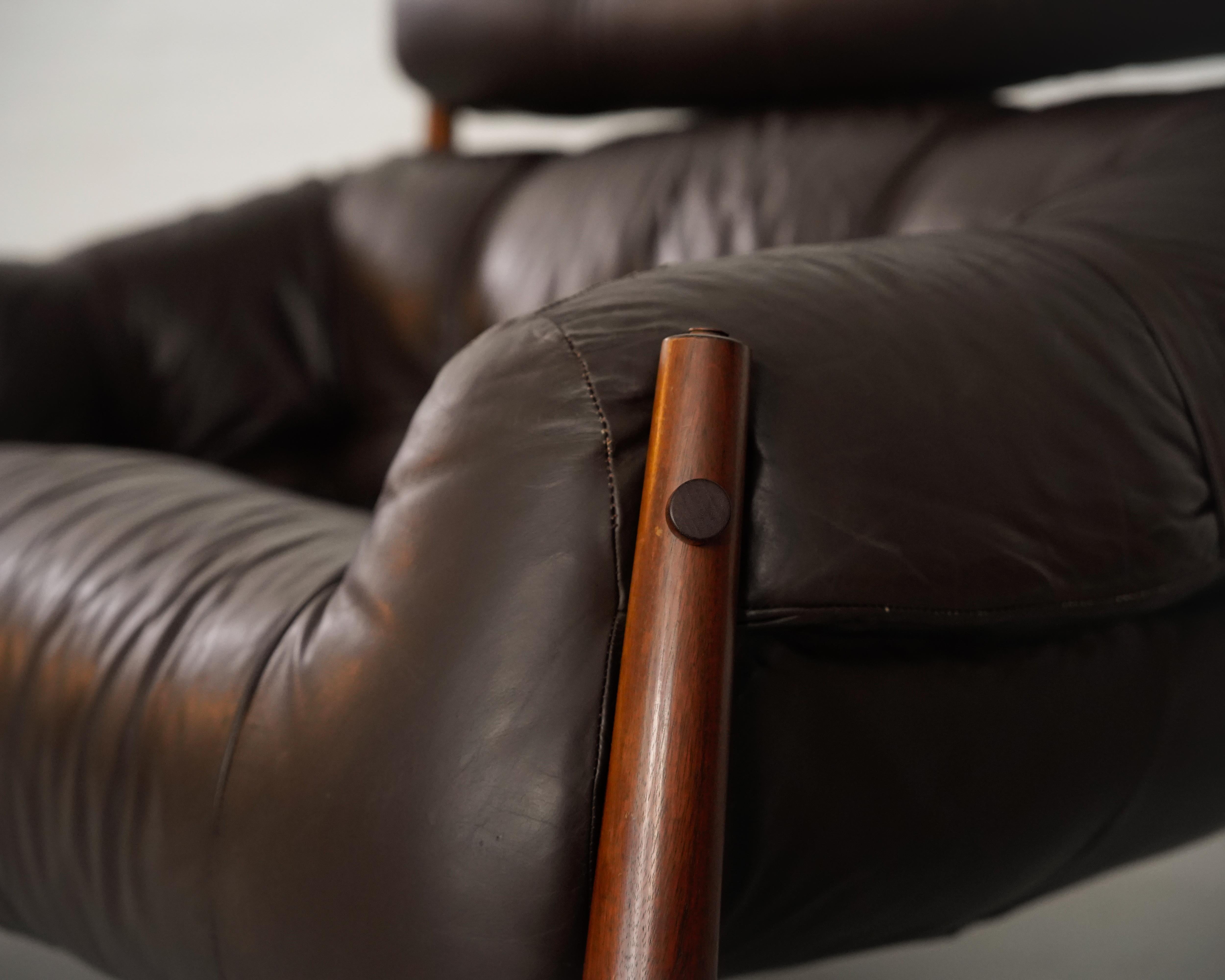 MP-81 2-seater Sofa by Percival Lafer for Lafer MP For Sale at 1stDibs