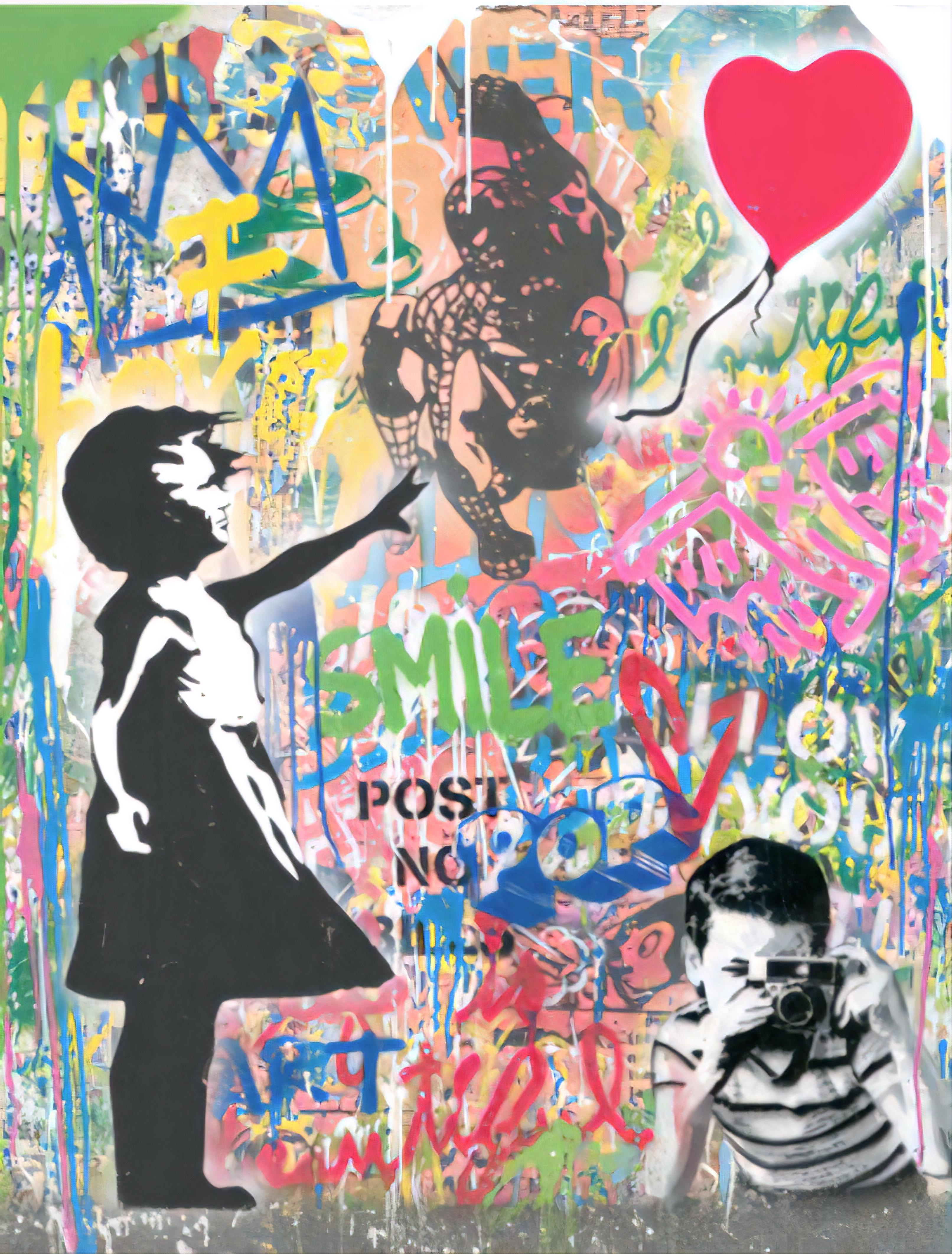 Mr Brainwash - Je t'aime at 1stDibs