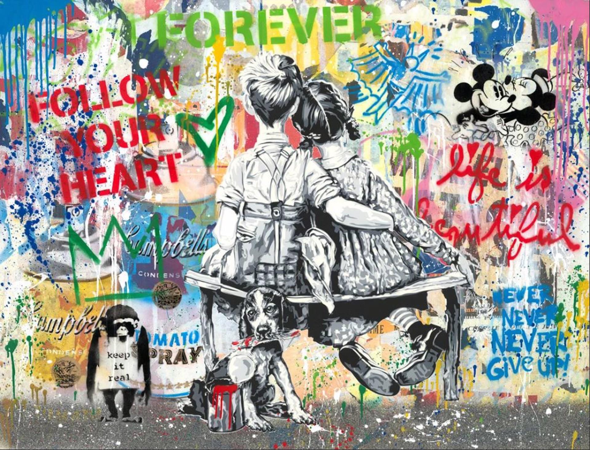 Mr. Brainwash (b. 1966) - Balloon Girl For Sale at 1stDibs