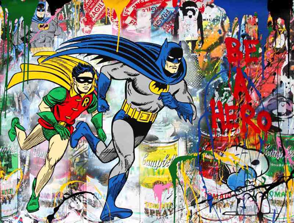 Mr. Brainwash - Batman and Robin at 1stDibs